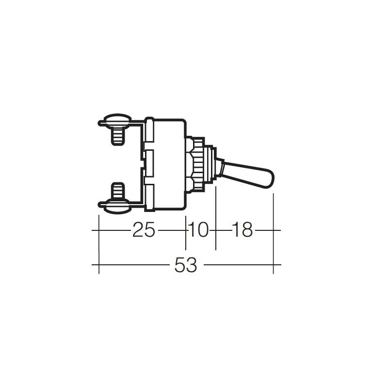 ELECTRICAL SWITCHES TOGGLE ON-OFF SWITCH