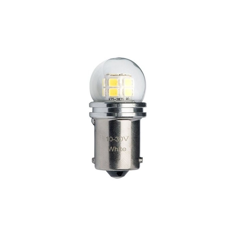 GLOBE KITS LED GLOBE 12/24 VOLT 15 WATT BA15S