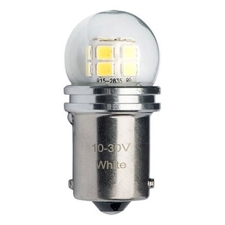 GLOBE KITS LED GLOBE 12/24 VOLT 15 WATT BA15S