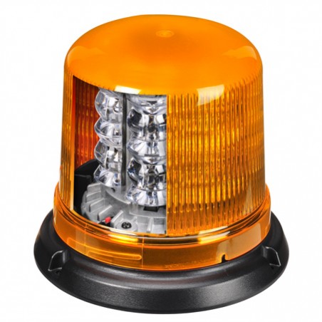 LIGHTING LED STROBE/ROTATOR AMBER 12-24 VOLT PERMANENT MOUNT