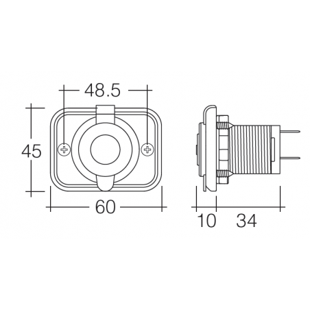 CIGARETTE PLUG & SOCKETS CIGARETTE LIGHTER SOCKET