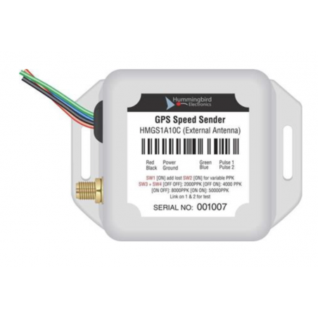HUMMINGBIRD GNSS SPEED SENDER , BULKHEAD ANTENNA