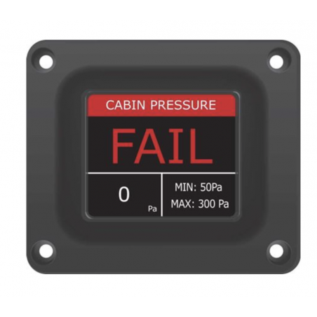 HUMMINGBIRD PANEL MOUNT CABIN PRESSURE MONITOR