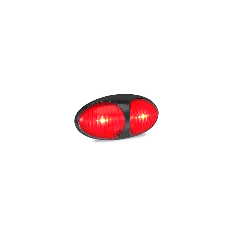 REAR MARKERS LIGHT LED AUTOLAMPS REAR END OUTLINE MARKER LED LIGHT RED ...