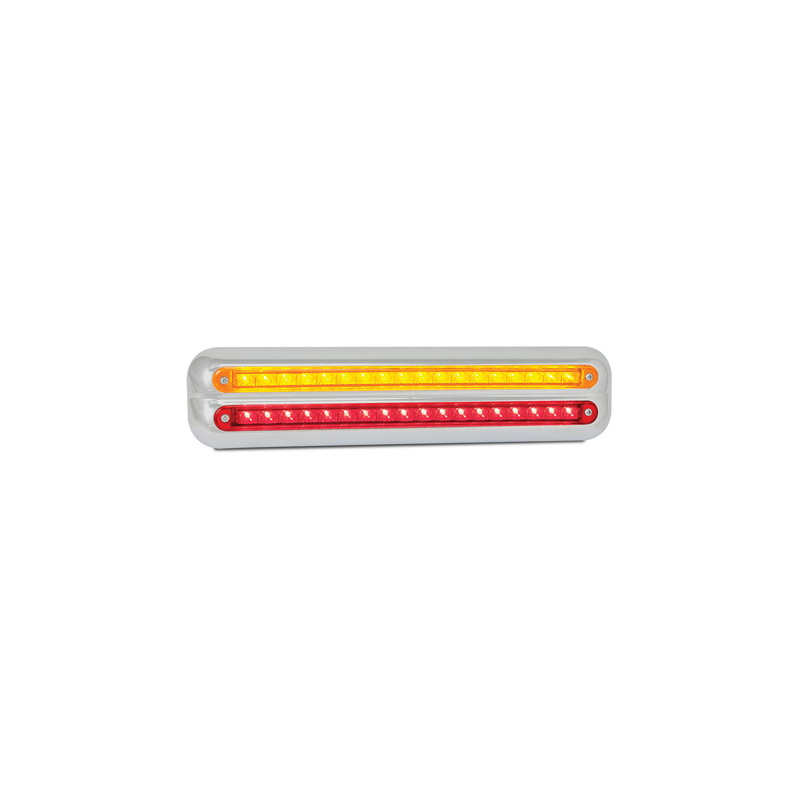 COMBINATION/TAIL LIGHT LED AUTOLAMPS 12V STOP/TAIL/IND WHITE