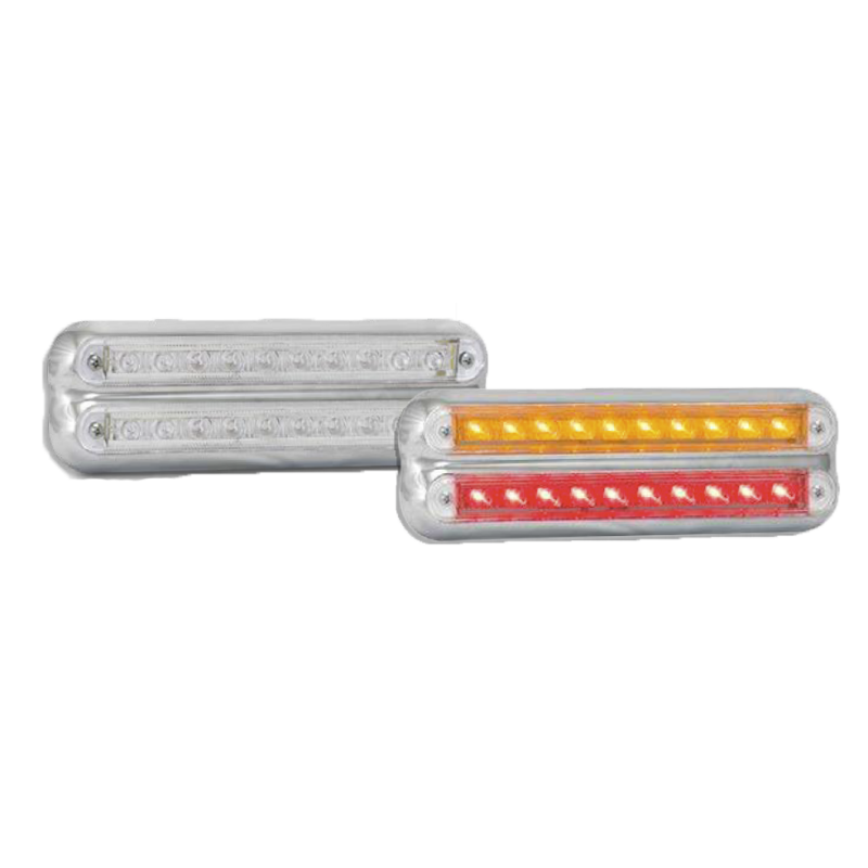 COMBINATION/TAIL LIGHT LED AUTOLAMPS 12V STOP/TAIL/IND WHITE