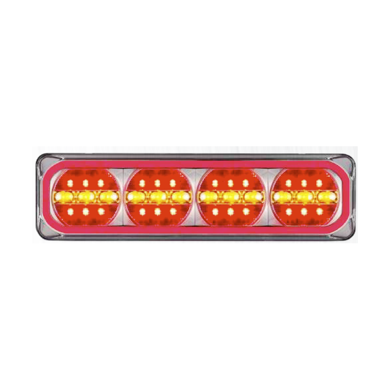 COMBINATION/TAIL LIGHT LED AUTOLAMPS TWIN BLISTER WITH FUNCTION-STOP/T