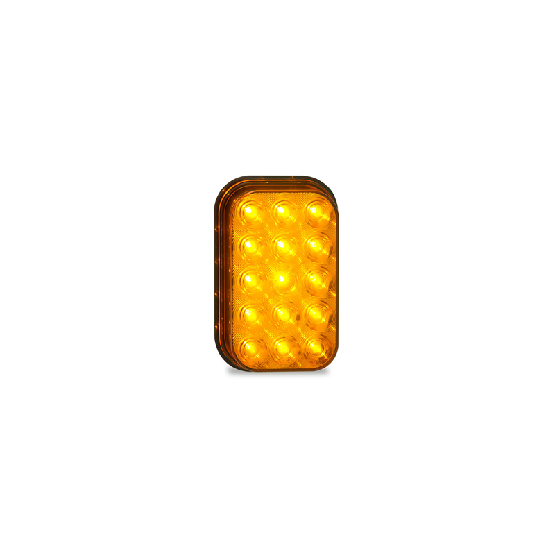 LED AUTOLAMPS RECTANGULAR INDICATOR LAMP 134MM X 86MM