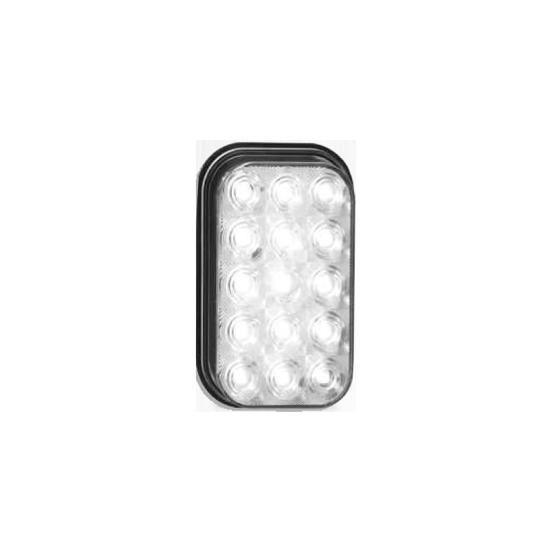 COMBINATION/TAIL LIGHT LED AUTOLAMPS RECTANGULAR SUPPLEMENTARY/REVERSE LAMP