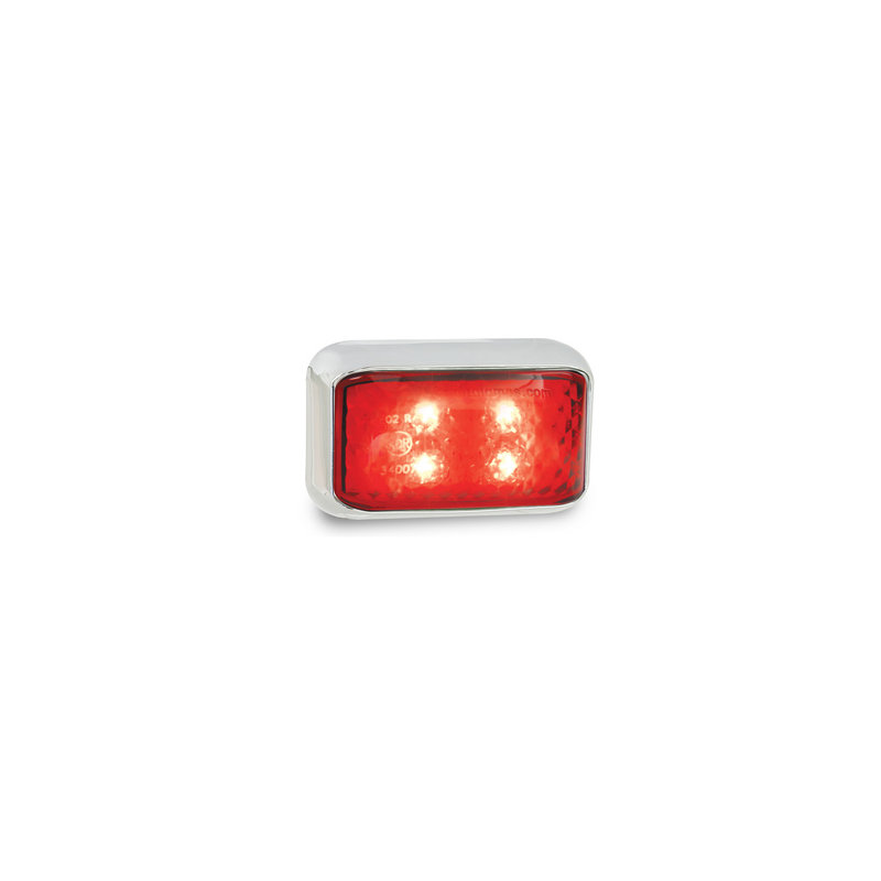 LED AUTOLAMPS REAR MARKER LIGHT RED LED 12 OR 24V