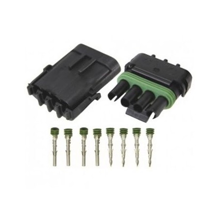 WEATHER PACK CONNECTOR CABLE & CONNECTORS 4 WAY KIT