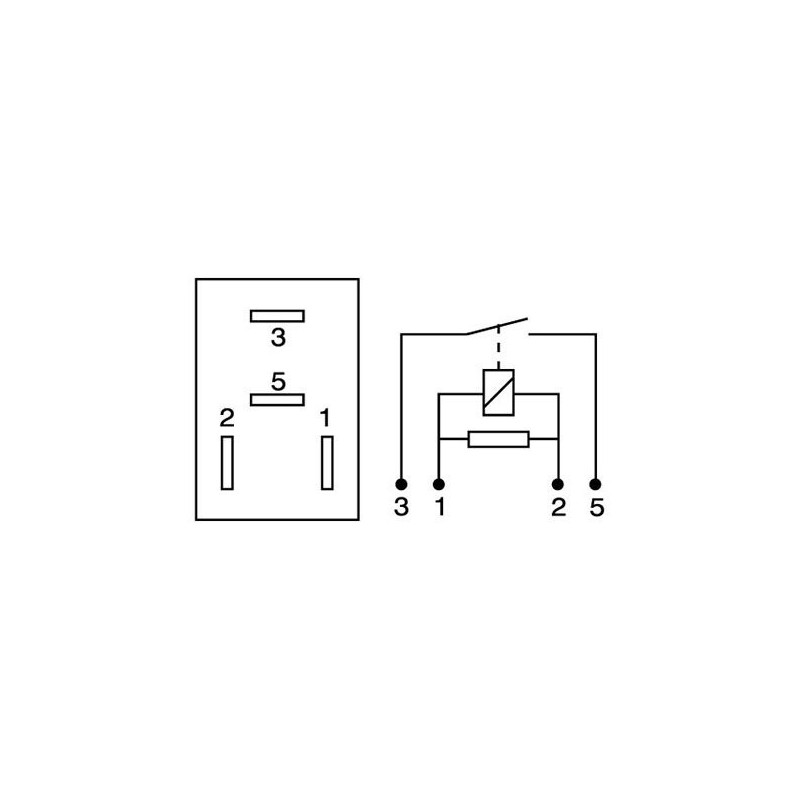 ELECTRICAL MICRO RELAY 12 VOLT ELECTRICAL 20 AMP 4-PIN