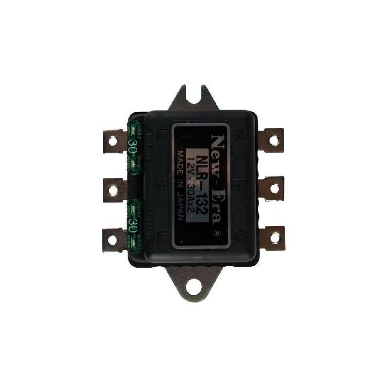 ELECTRICAL TWIN HEADLAMP RELAY 12 VOLT 30 AMP