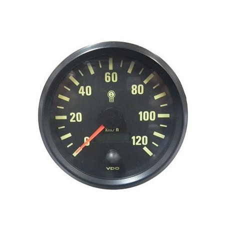 ELECTRICAL GAUGES KENWORTH SPEEDOMETER 120 KMH BLACK BEZEL