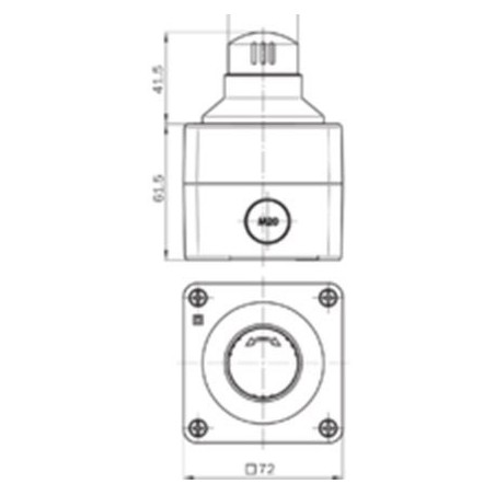 ELECTRICAL SWITCHES EMERGENCY STOP SWITCH COMPLETE ASSEMBLY