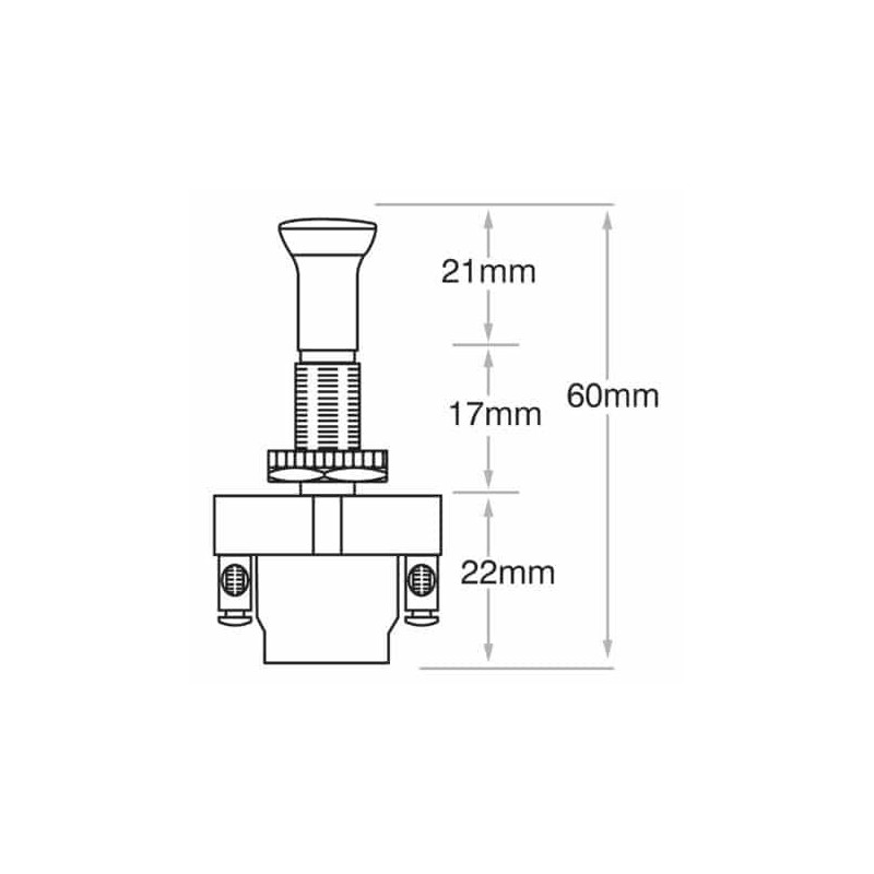 ELECTRICAL SWITCHES PUSH-PULL ON - OFF