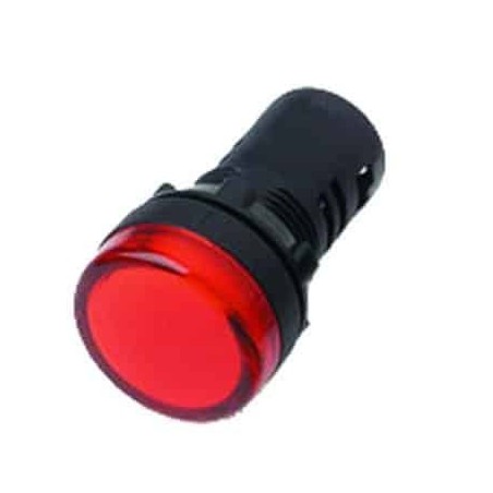 LIGHTING PILOT LIGHT LED RED 24 VOLT SCREW ON TERMINALS