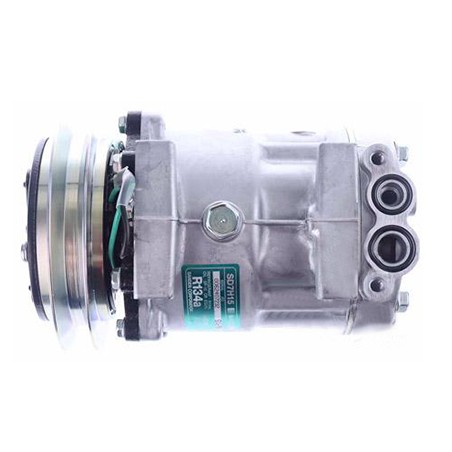 AIR- CON COMPRESSOR SANDEN SUIT ISUZU 24 VOLT DIRECT MOUNT SDH7515 Year ...