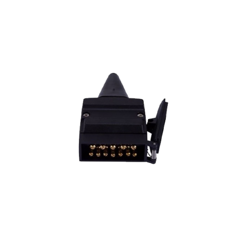 TRAILER PLUG CONNECTOR 12 PIN FLAT