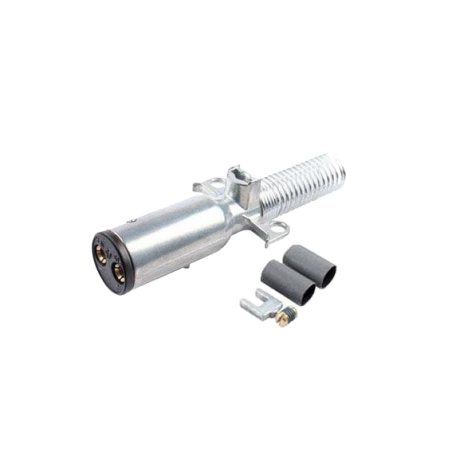 TRAILER PLUG 2 PIN ROUND LARGE