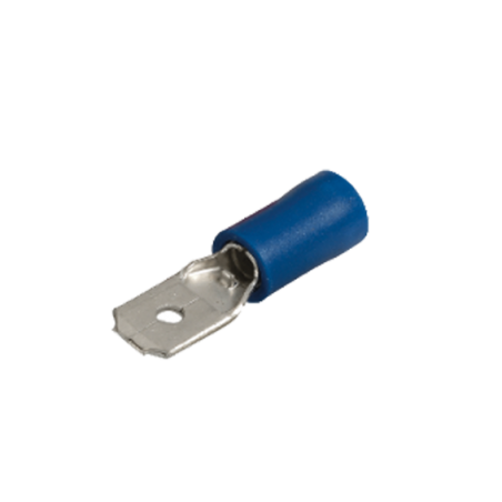 CRIMP TERMINALS NARVA BLUE MALE BLADE TERMINALS