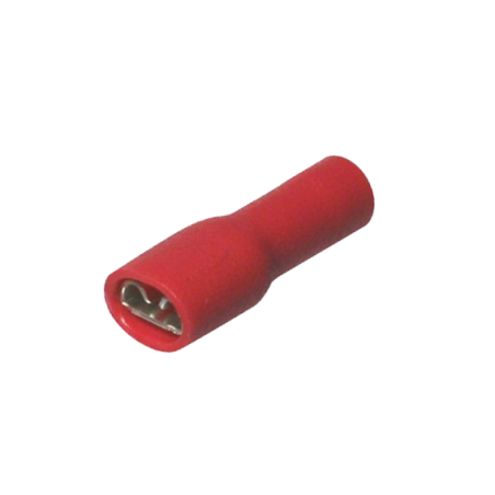 CRIMP TERMINALS RED FEMALE BLADE TERMINALS