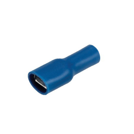 CRIMP TERMINAL BLUE FEMALE BLADE TERMINALS