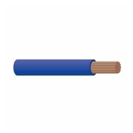 WIRE CABLE 4MM SINGLE CORE BLUE 30M