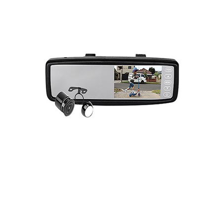 KIT MONITOR AXIS REAR VIEW MIRROR CLIP-ON WITH CAMERA