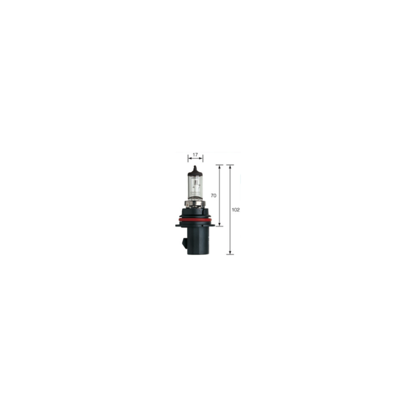 LIGHTING HB5 HALOGEN GLOBE 12 VOLT 60/55 WATT PX29T
