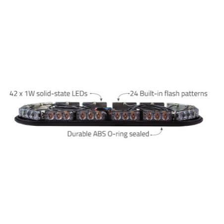 LIGHTING LED MICRO LIGHTBAR 12 / 24 VOLT 4 BOLT BASE
