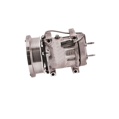 AIR- CON COMPRESSOR SUIT CATERPILLAR 777D 24 V DIRECT MOUNT 133MM ...