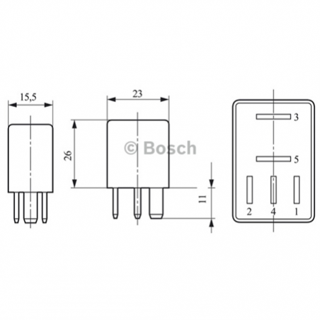 ELECTRICAL CHANGE OVER MICRO RELAY 12 VOLT 20/10AMP