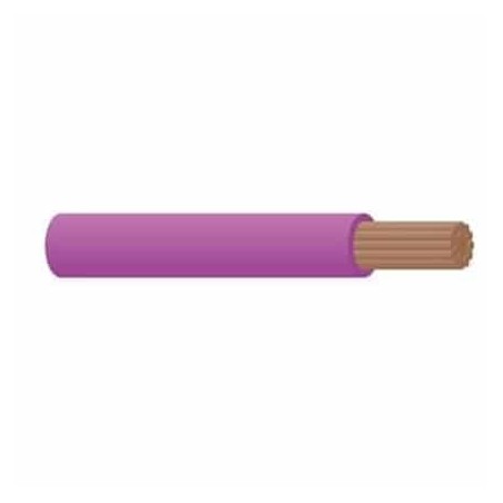 WIRE 4MM SINGLE CORE CABLE VIOLET 30M