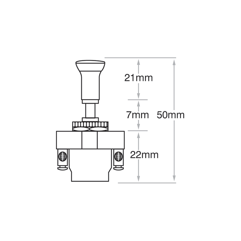 ELECTRICAL SWITCHES ON/OFF PUSH-PULL SWITCH