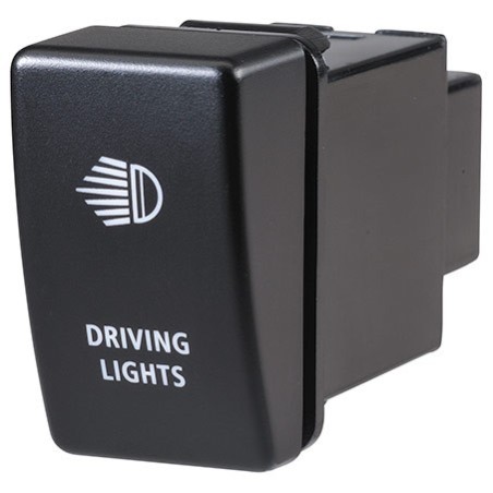 ELECTRICAL DRIVING LIGHT SWITCH HOLDEN AND ISUZU APPLICATION OFF-ON LED